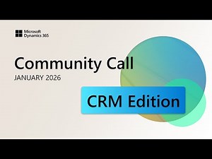 January 2026 CRM Community Call