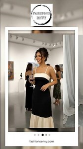 Color Block Maxi Dress - Ruched Cami with Stretch