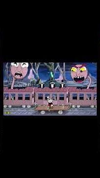 Cuphead - phantom Express boss - speed run record