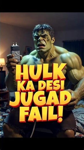 Hulk Ka Desi Jugad Fail! 😂💥