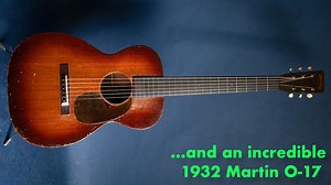 1932 was an interesting year at Martin. Here’s Willie with a lovely O-17 from ‘32 | Willie's American Guitars