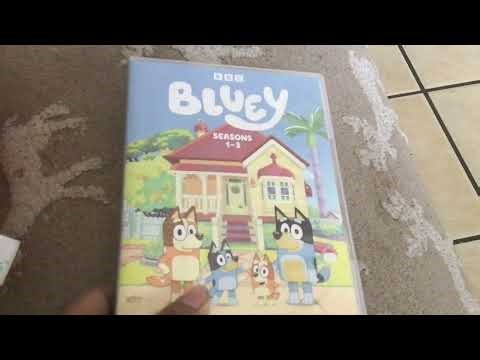 Bluey DVD Unboxing
