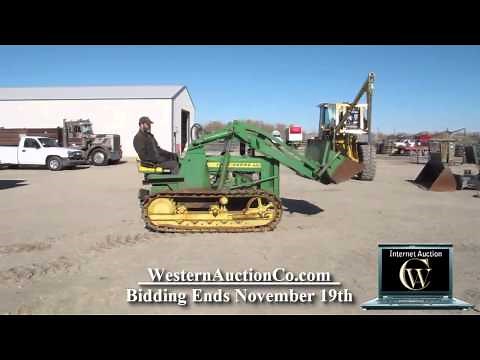 John Deere 420 Crawler Loader For Sale At Auction!