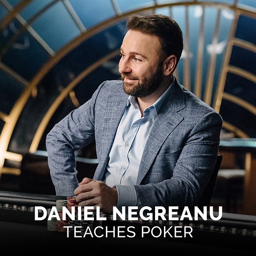 My entire MasterClass is officially live! Get an inside look into my personal betting tactics and tournament strategy. Start today: www.masterclass.com/daniel | Daniel Negreanu