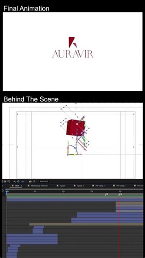 Logo Animation | Final vs Behind The Scenes