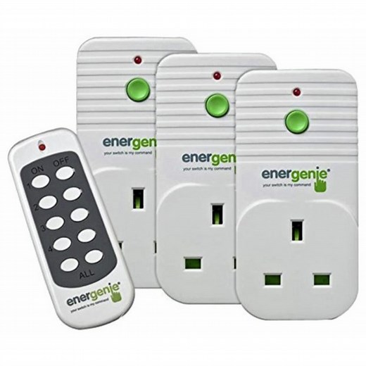 Buy Energenie 3 Pack of Remote Controlled Plugs | Gripping and reaching | Argos