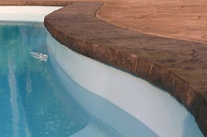Walttools Z Poolform coping system and decorative profiles