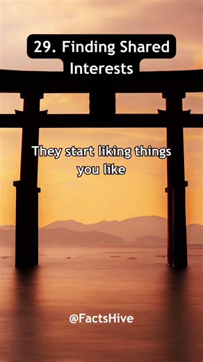 they start liking things you like as a subconscious attempt to create connection