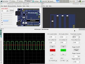PICSimLab-0.7 with arduino simulation and debug support