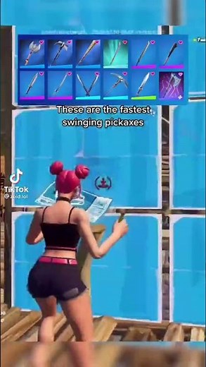 The Fastest Swinging Pickaxes In Fortnite!