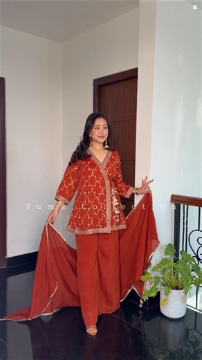 YUMA_COLLECTION on Instagram: "SOLD OUT❌❌ Just dropped — made to steal the spotlight. 🔥 Shimmer Tissue with thread work Sizes available 40/42/44/46 Color available in Mehendi Green (NOTE: COLOR MIGHT SLIGHTLY DIFFER DUE TO LIGHT)"