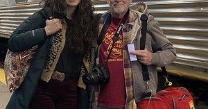 Two strangers met on a train. Then they decided to travel the world together