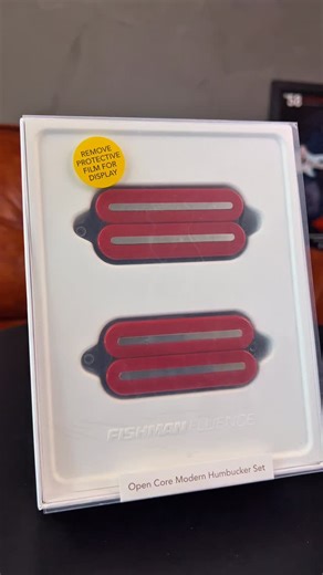 Piguitars on Instagram: "Set de Captadores Fishman Fluence Open Core – Modern Humbucker – 7 cordas (Red) Nickel Blades 🔗👉 Clique na tag do post para o preço do produto - Preço à vista com desconto em nosso site! #fishmanpickups #opencore #7strings #guitar #piguitars"
