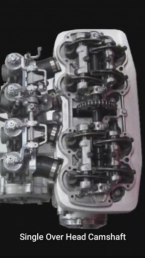 Single Over Head Camshaft #sohc #engine #mechanicalengineering #automotive #fyp #mechanicalprinciple #reels | Technology & Technic Art & Sport