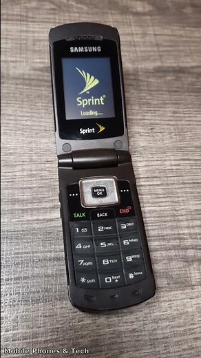 Samsung SPH-M320 (Sprint) Startup and Shutdown
