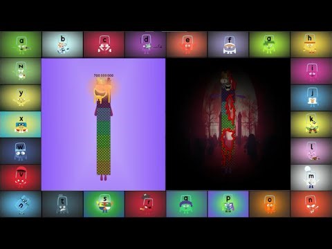 Can Alphablocks (A-Z) DEFEAT Zombie And Numberblocks (100M-1B)? The ULTIMATE Showdown!