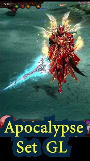 Mu Online - Apocalypse Set Glow Lancer