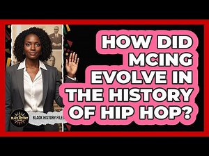 How Did MCing Evolve In The History Of Hip Hop? - Black History Files