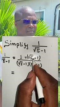 How to Fix Fractions With Square Roots Fast!