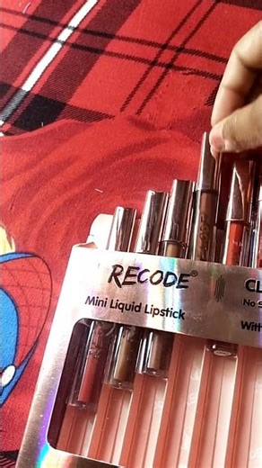 Recode clay matte lipstick Review #viral #viralvideo #lipstick #recode #makeuptutorial #Queensarmah