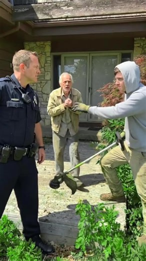 He wasn’t scared of the weeds.He was scared of being noticed again#lawncare #mowingthelawn #cuttinggrass