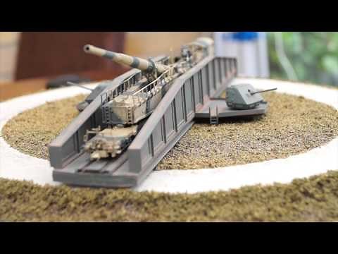 Hammerschlagg - an N Gauge (1:144 scale) Leopold railway gun layout by Jason Pierce