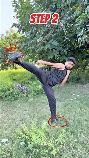 Powerful Kick Combo Explained 🔥 | Front + Side Kick | Action Akash#martialarts #combo #yt #shorts