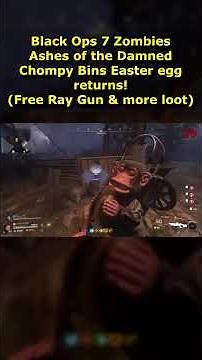 FREE Ray Gun & Salvage Easter Egg Black Ops 7 Zombies Ashes of the Damned Chompy Bins Guide! (BO7)