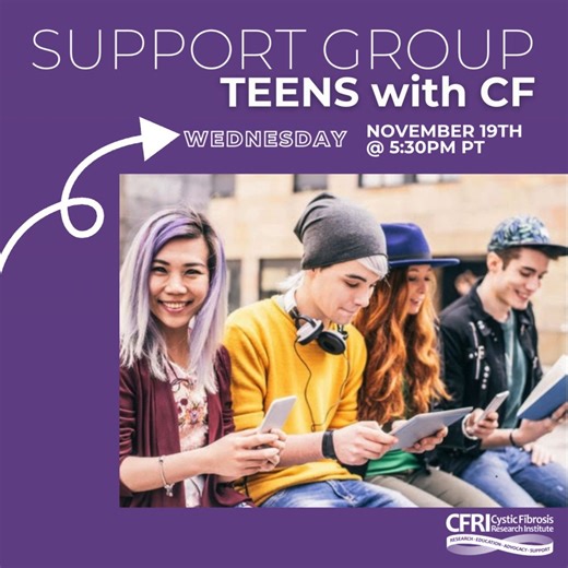 23 reactions | When your teen has CF, “support” means more than...