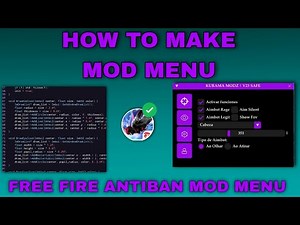 How to make free fire Mod menu || paid src Free IFF & FF Max in AIDE Pro