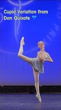 Cupid variation from Don Quixote 💙 #shorts #ballet