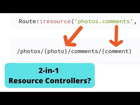 Laravel Nested Resource Controllers: Two-Level Deep