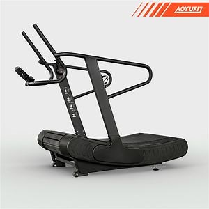 [Hot Item] Walking Running Training Manual Curved Treadmill Commercial Gym Use Self-Generating Curve Treadmill