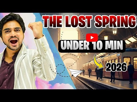Lost Spring Class 12 | Flamingo Summary in 10 Min ⚡ | CBSE Board Exam 2026 Revision | Dear Sir |
