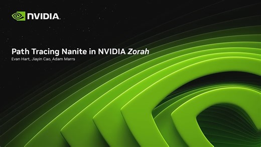 Path Tracing Nanite in NVIDIA Zorah | Game Developers Conference (GDC) 2025 | NVIDIA On-Demand