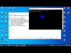 Ubuntu Allow Root Login Directly via SSH - Ubuntu 20.04 LTS