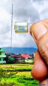 Capacitor value with code on the body 333. #capacitor #mylar #value #reels #fyp | Bang Cand