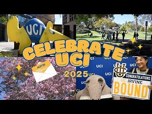 i committed to UCI 🐜💛 | transfer student | celebrate UCI 2025 vlog + campus tour recap