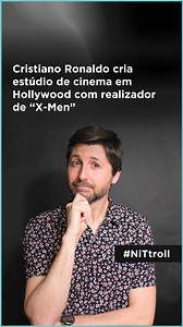 "Cristiano Ronaldo cria estúdio de cinema em Hollywood com realizador de 'X-Men'." Todas as semanas, o humorista Miguel Lambertini faz um roast às notícias da NiT. É o verdadeiro #nittroll | NiT