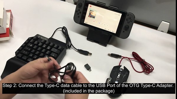 Arvin Keyboard and Mouse Adapter for Nintendo Switch, Xbox Series S/X, Xbox One, PS4/PS3, PC, Switch Keyboard Mouse Converter Support Mouses Sensitivity/Aim Speed/Dead Zone Adjustment -Plug and Play