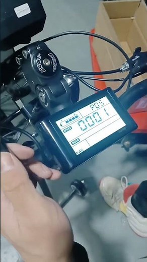 How to setup the SW900 LCD display for electric handcycle