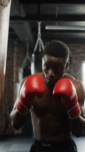 A person hitting a punching bag | Sound Effect #soundeffect