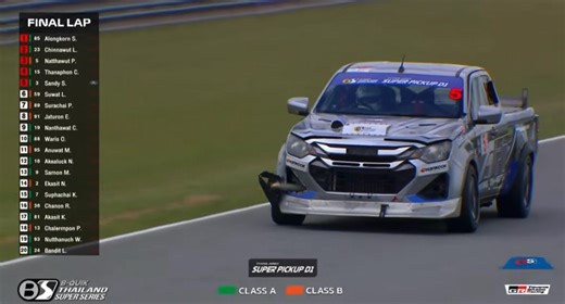 Super Pick Up Class A-B แชมป์ใน Race วันเสาร์ หนุ่ม เม้งการยาง ชลบุรี MK Sport โน๊ทนัทออโต้คาร์ อู๊ดอ๋องระยอง รายการ Thailand Super Series | Drag Diesel Channel