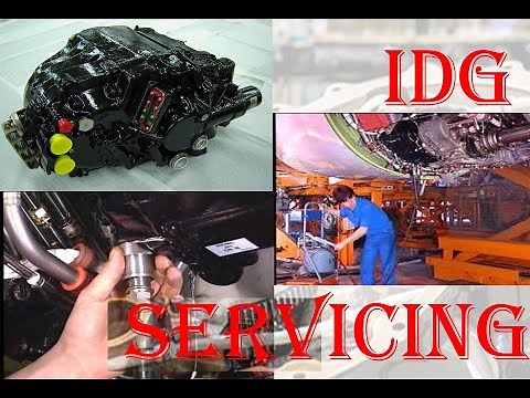 Aircraft IDG and its Servicing