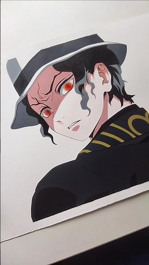 i tried to draw muzan kibutsuji from demon slayer,How to Draw Muzan Kibutsuji (Step by Step),muzan.