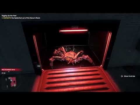 Watch Dogs: Legion: Navigate The Spiderbot Out Of The Secure Room