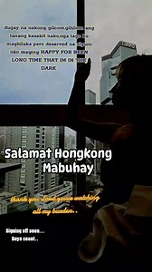 1.8K views · 44 reactions | Thank you Hongkong your memories are best to all & relevant ❤️ #thankyou #HongKong #OFWHONGKONG #Philippines #forgoodvibeslang #goodvibes @highlight | Meche Amor Roxas Malon | Facebook