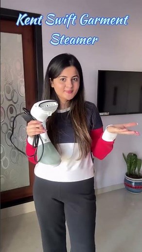 The Secret to Wrinkle-Free Clothes WITHOUT an Ironing Board! KENT Swift Handheld Garment Steamer