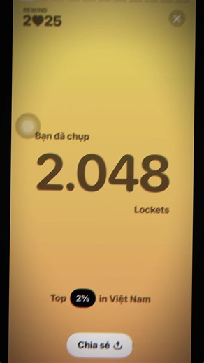 Rewind 2025: Top Kết Quả Locket Ngày Hôm Nay