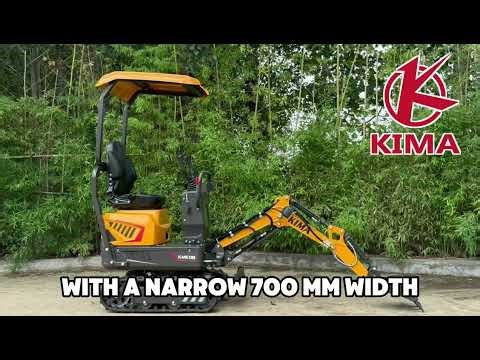 KIMA 600kg Micro Digger | Best Compact Mini Excavator for Tight Spaces & Home Projects